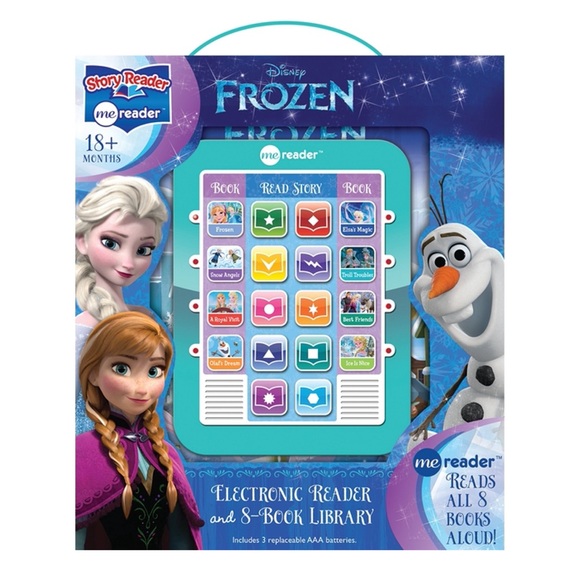 Disney | Toys | Disney Frozen Me Reader Electronic Reader And 8 Library ...